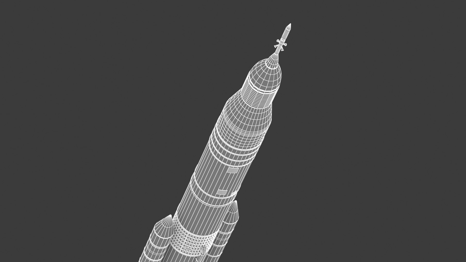 Sls block rocket 3D model - TurboSquid 1575368