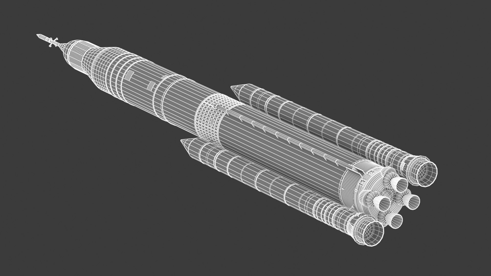 Sls Block Rocket 3D Model - TurboSquid 1575368