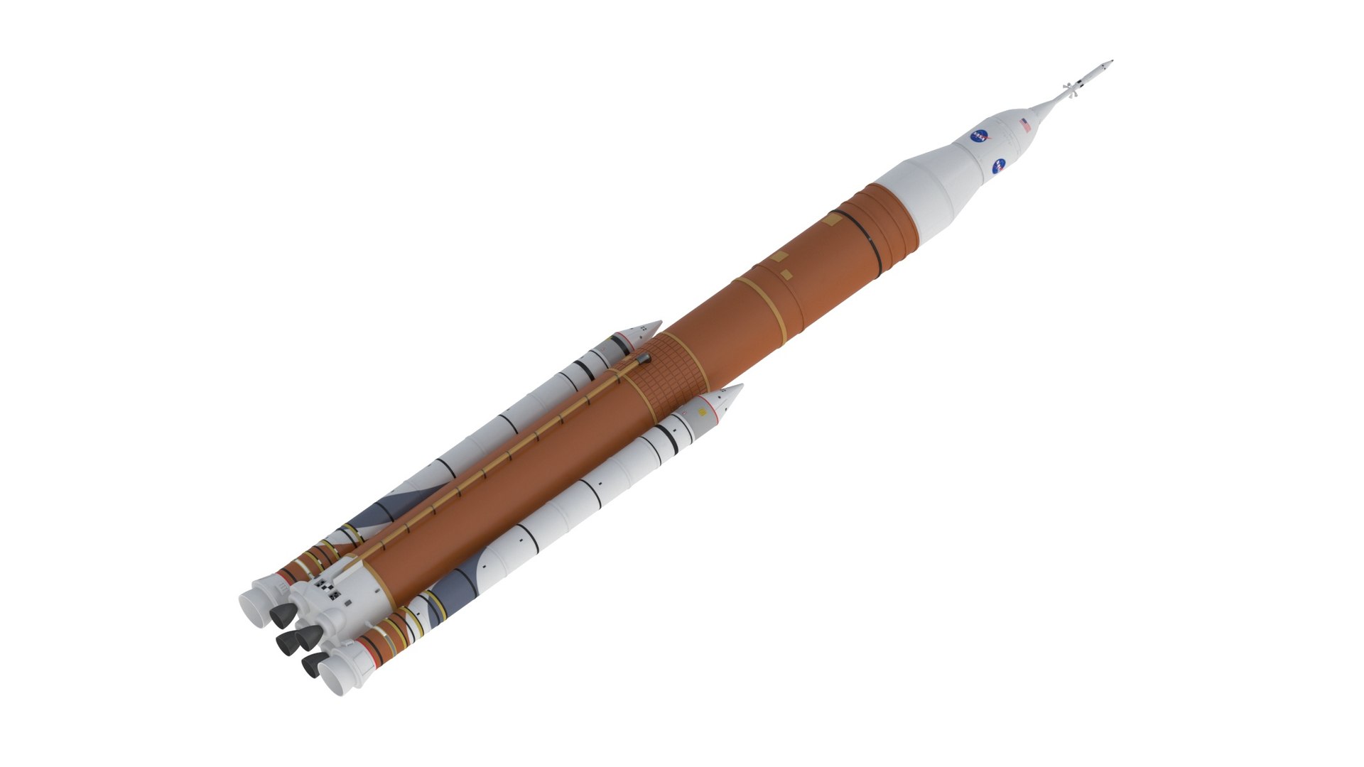 Sls Block Rocket 3D Model - TurboSquid 1575368