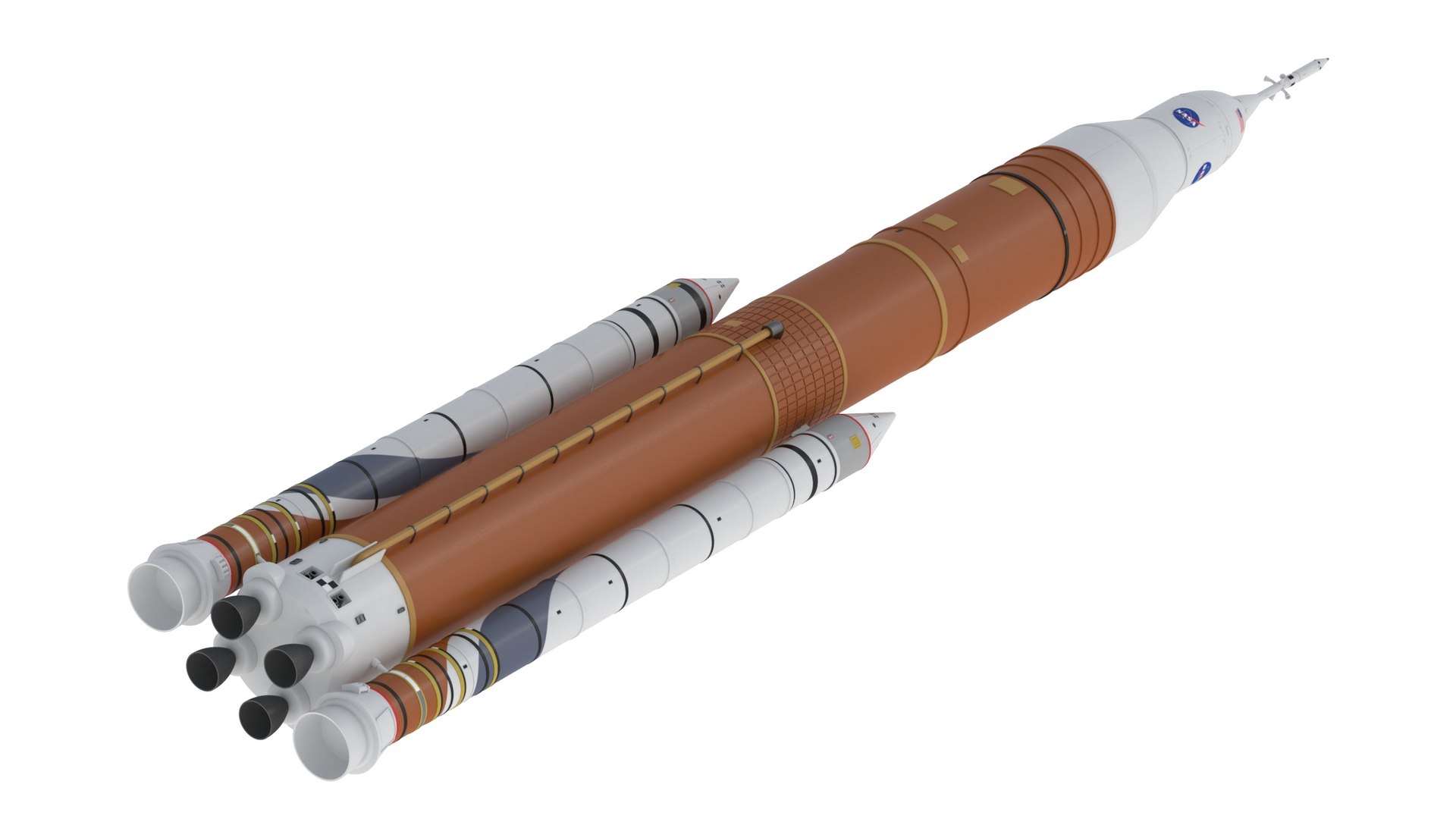 Sls Block Rocket 3D Model - TurboSquid 1575368
