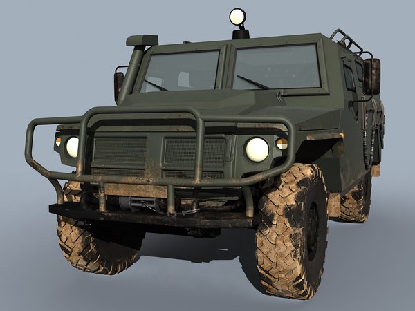 3D model russian tigr-m - TurboSquid 1691950