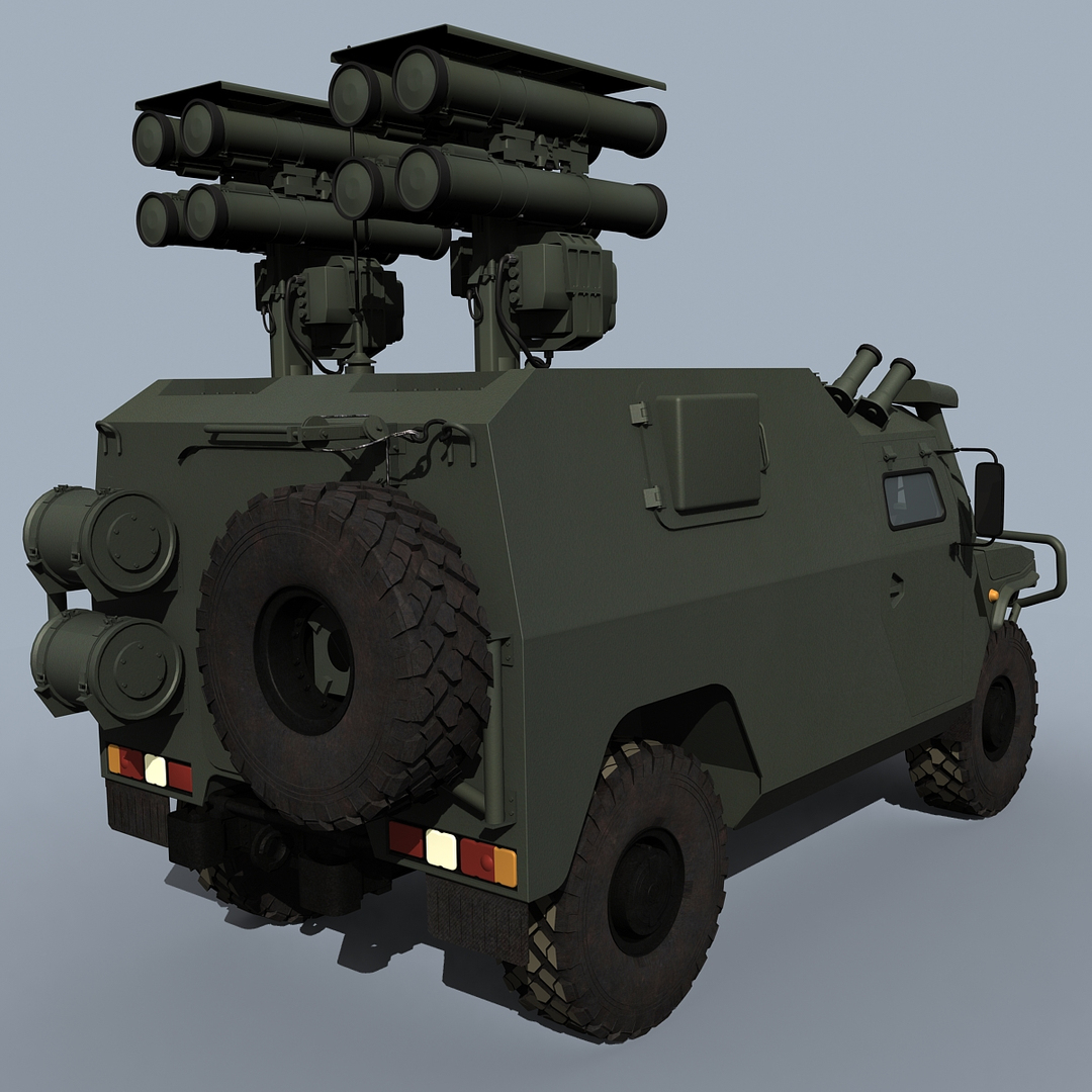 3D model russian tigr-m - TurboSquid 1691950