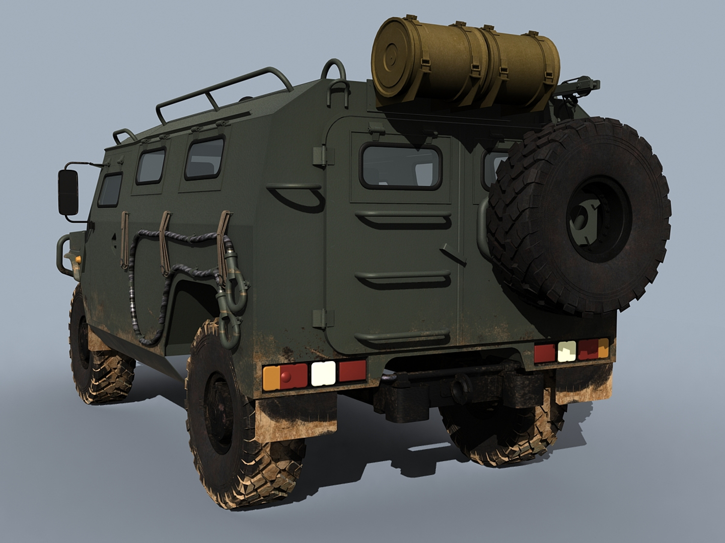 3D model russian tigr-m - TurboSquid 1691950