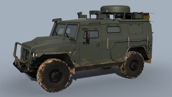 3D model russian tigr-m - TurboSquid 1691950