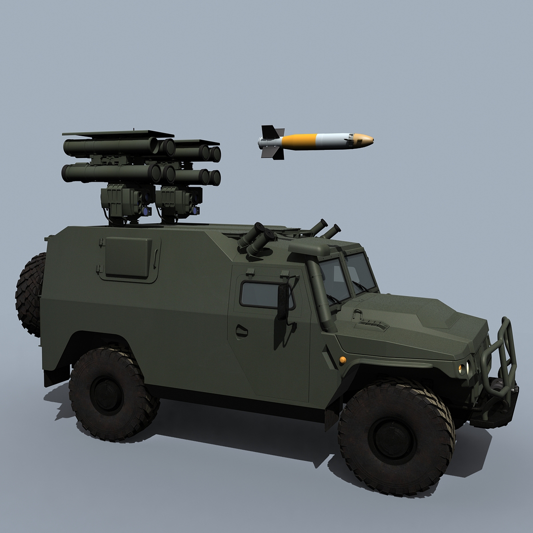 3D model russian tigr-m - TurboSquid 1691950