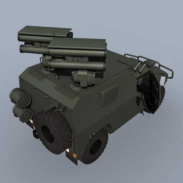 3D model russian tigr-m - TurboSquid 1691950