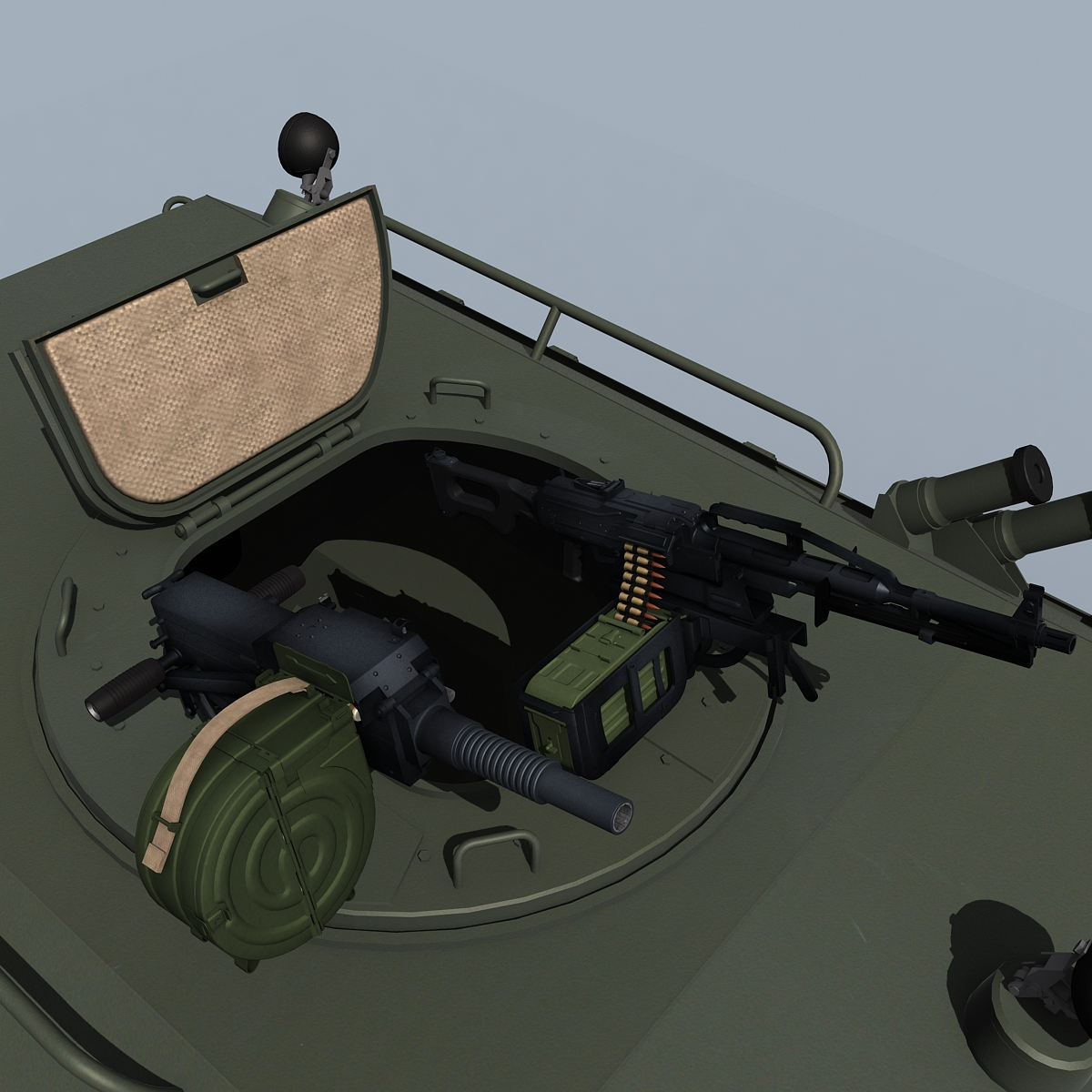 3D model russian tigr-m - TurboSquid 1691950