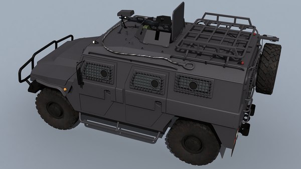 3D model russian tigr-m - TurboSquid 1691950