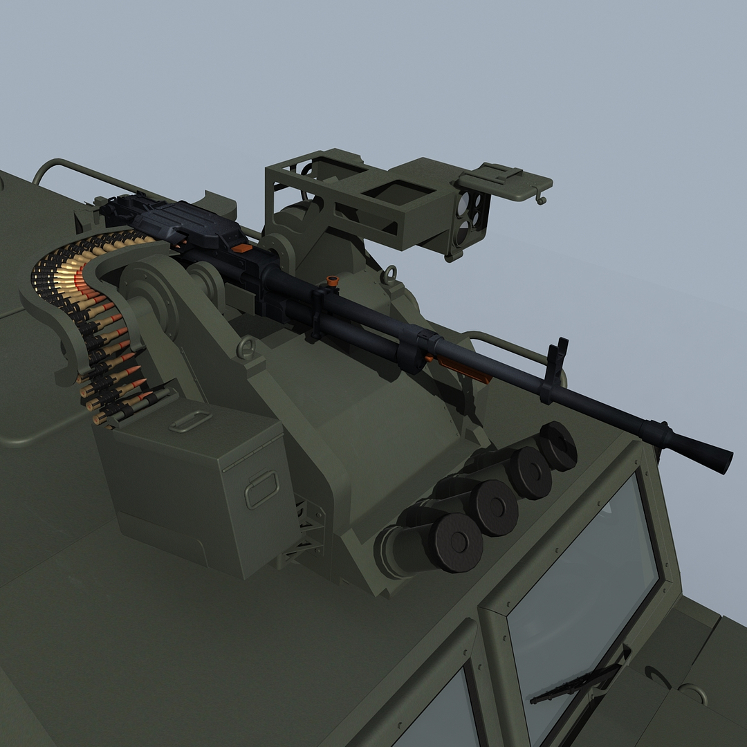 3D model russian tigr-m - TurboSquid 1691950