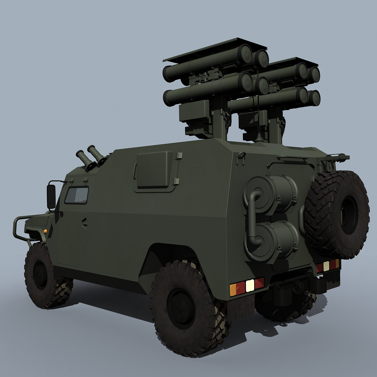 3D model russian tigr-m - TurboSquid 1691950