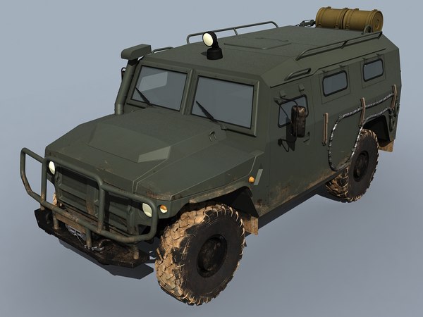 3D model russian tigr-m - TurboSquid 1691950