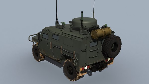 3D model russian tigr-m - TurboSquid 1691950