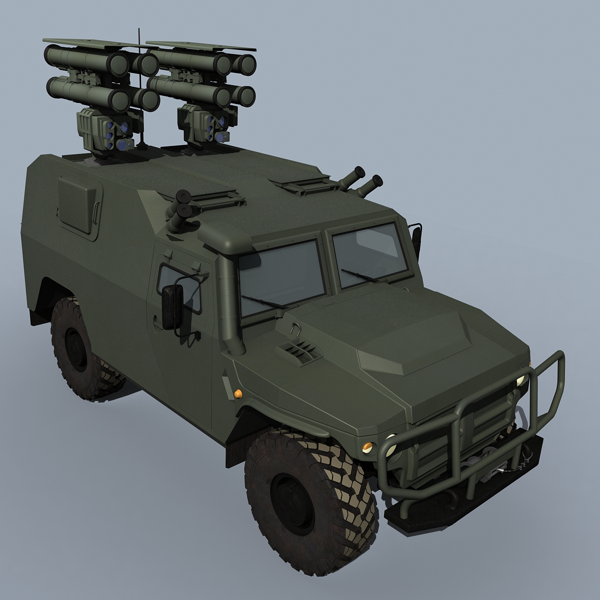 3D model russian tigr-m - TurboSquid 1691950