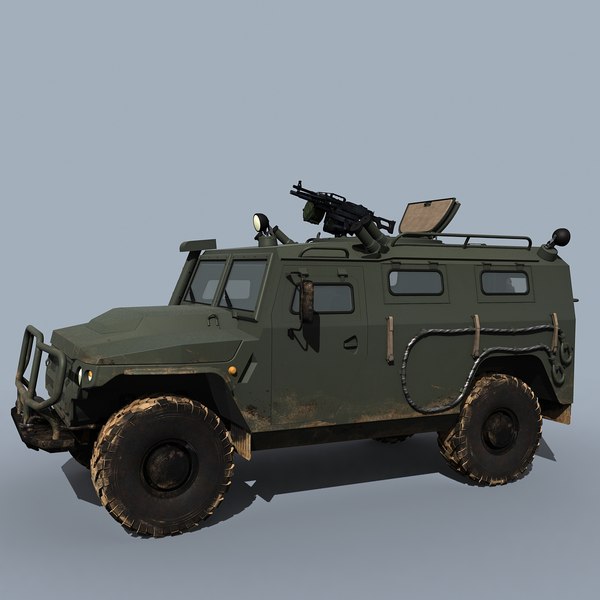 3D model russian tigr-m - TurboSquid 1691950