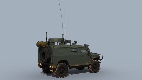 3D model russian tigr-m - TurboSquid 1691950