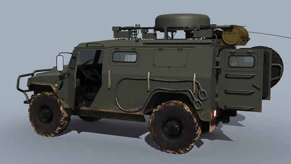 3D model russian tigr-m - TurboSquid 1691950