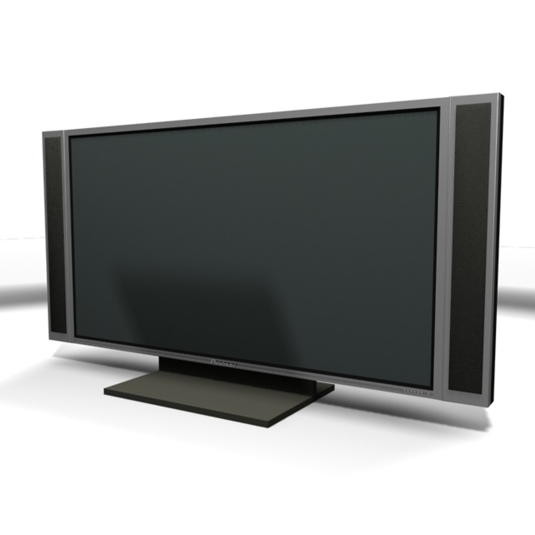 Plasma Tv 3d Model