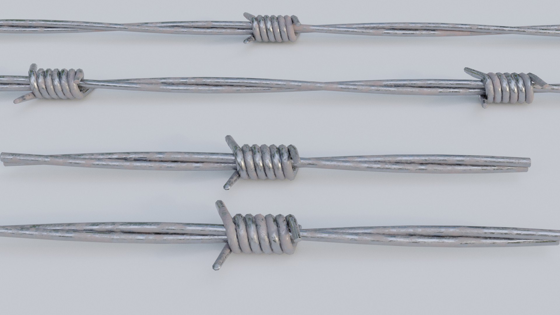 Barbed Wire 3D - TurboSquid 2036398