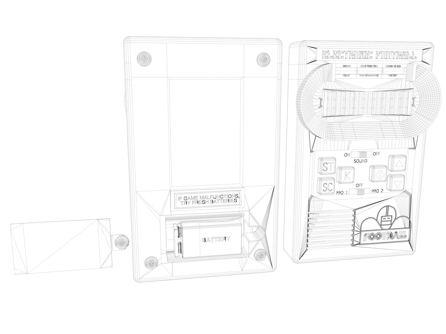 handheld football obj