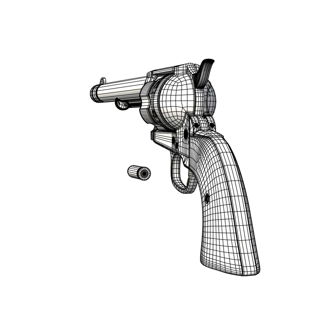 3d colt 45 revolvers holsters