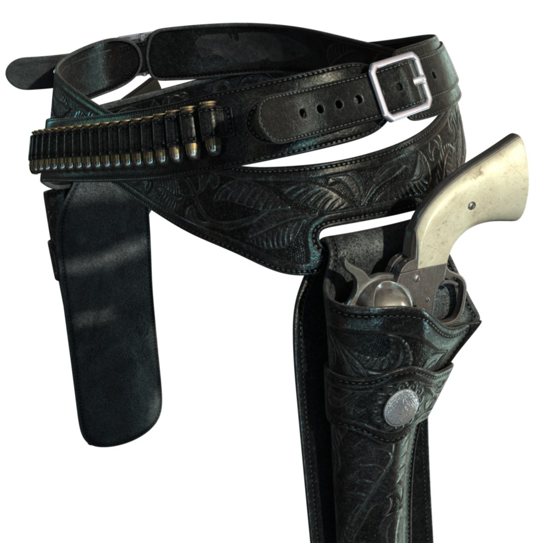 3d Colt 45 Revolvers Holsters