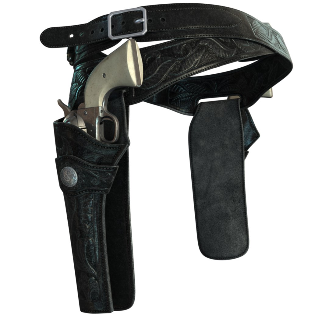 3d Colt 45 Revolvers Holsters
