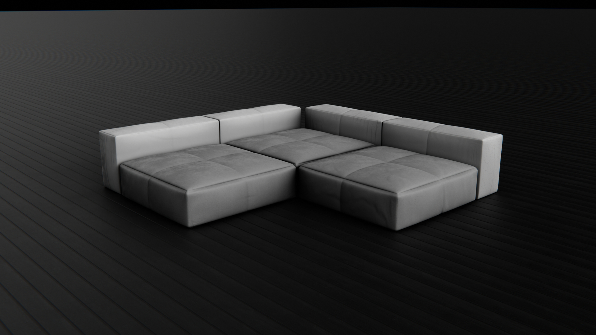 Modern Sofa Angle Model - TurboSquid 1916424