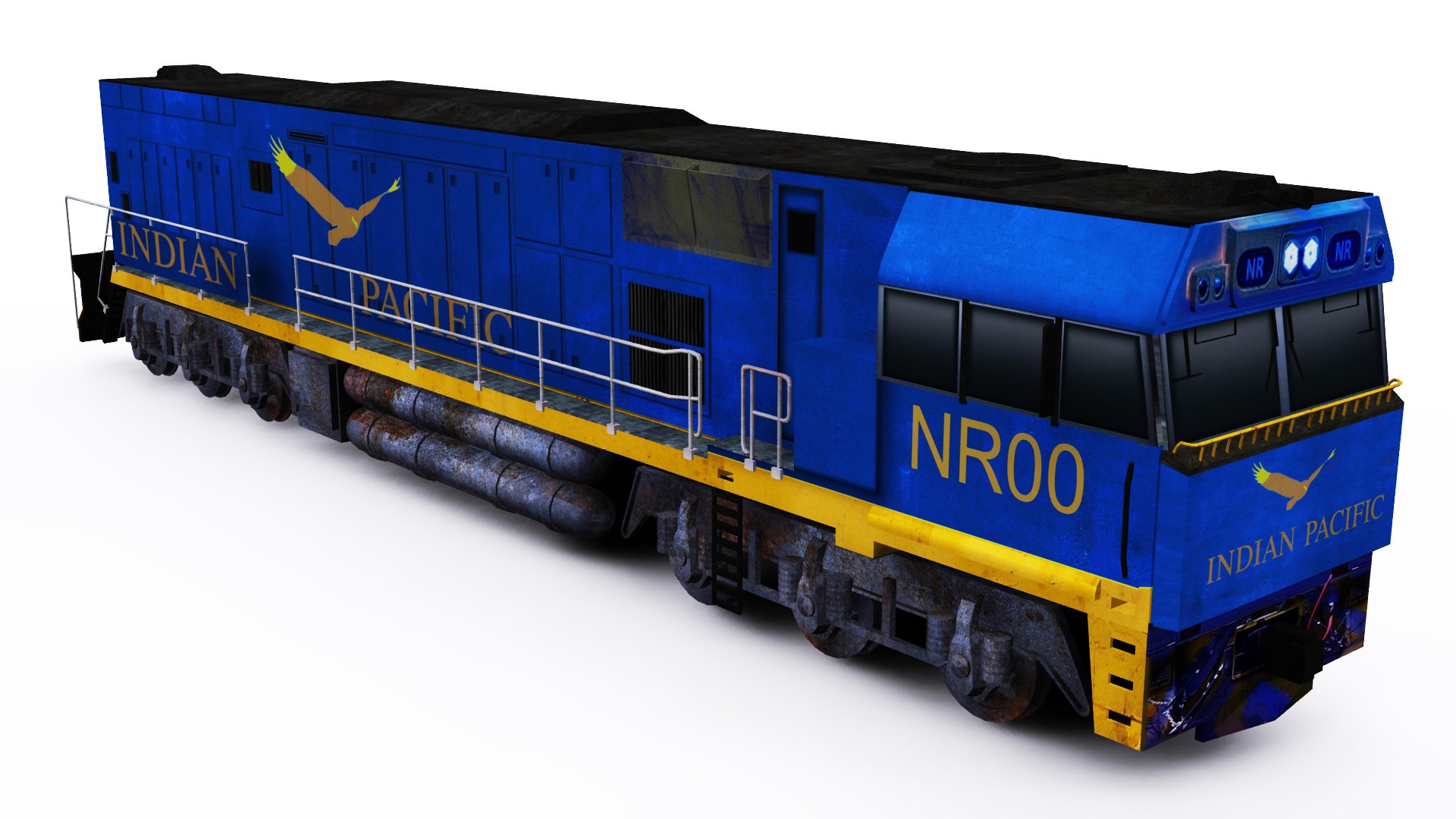 3D Model Australian Nr Locomotive - TurboSquid 1375585