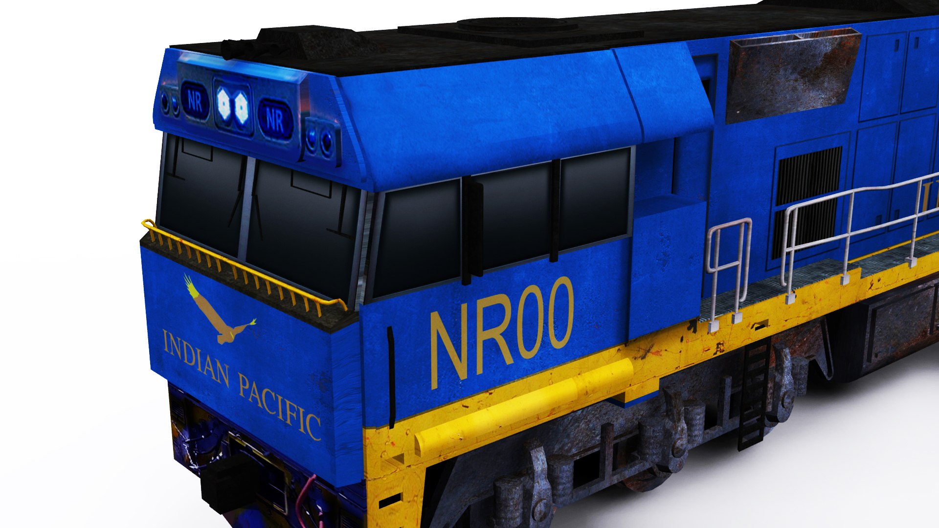 3D Model Australian Nr Locomotive - TurboSquid 1375585