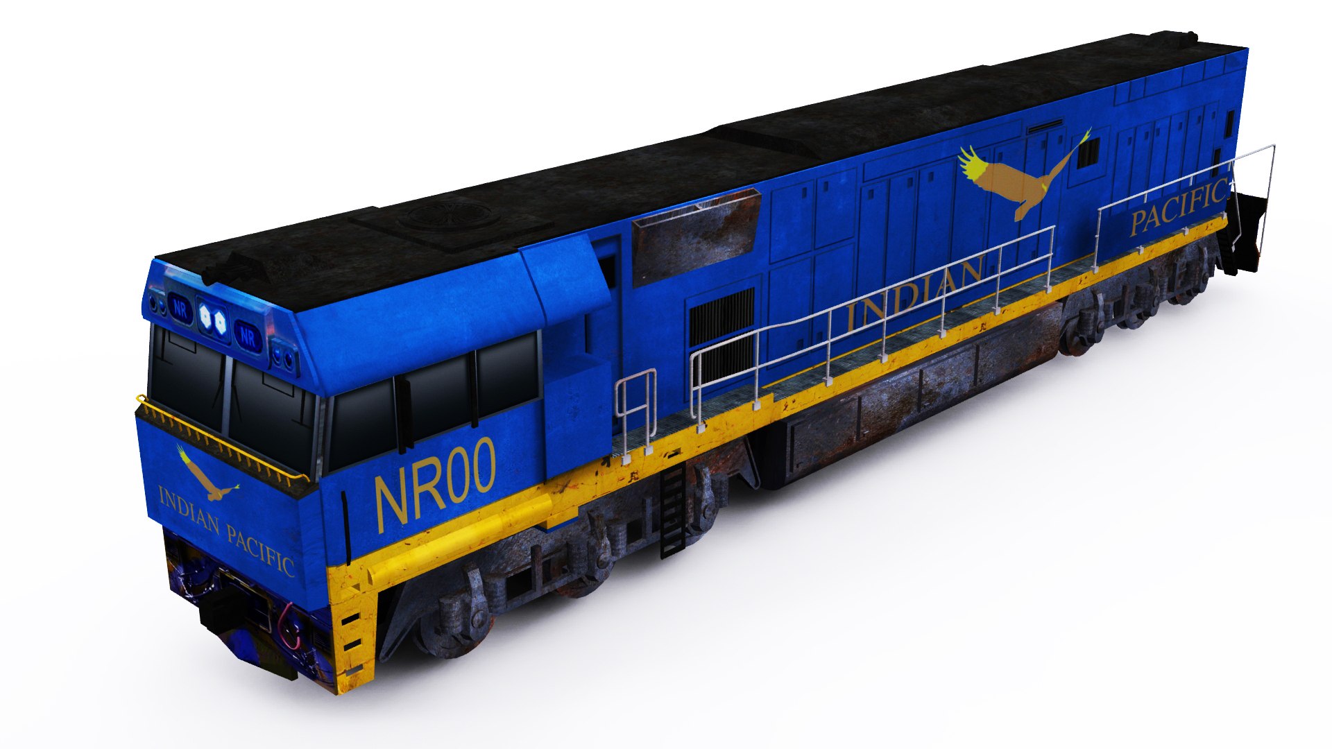 3D Model Australian Nr Locomotive - TurboSquid 1375585