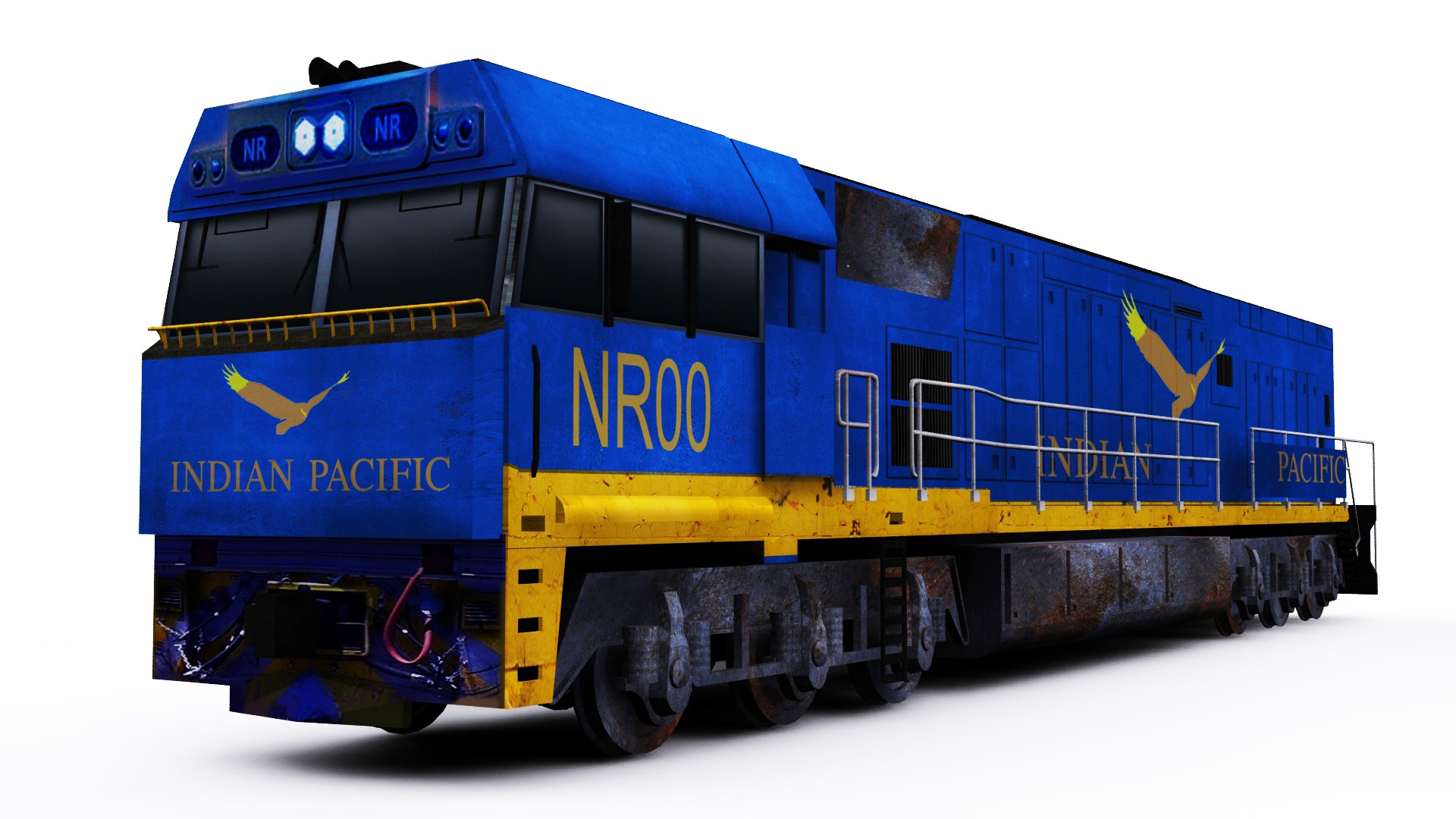 3D Model Australian Nr Locomotive - TurboSquid 1375585