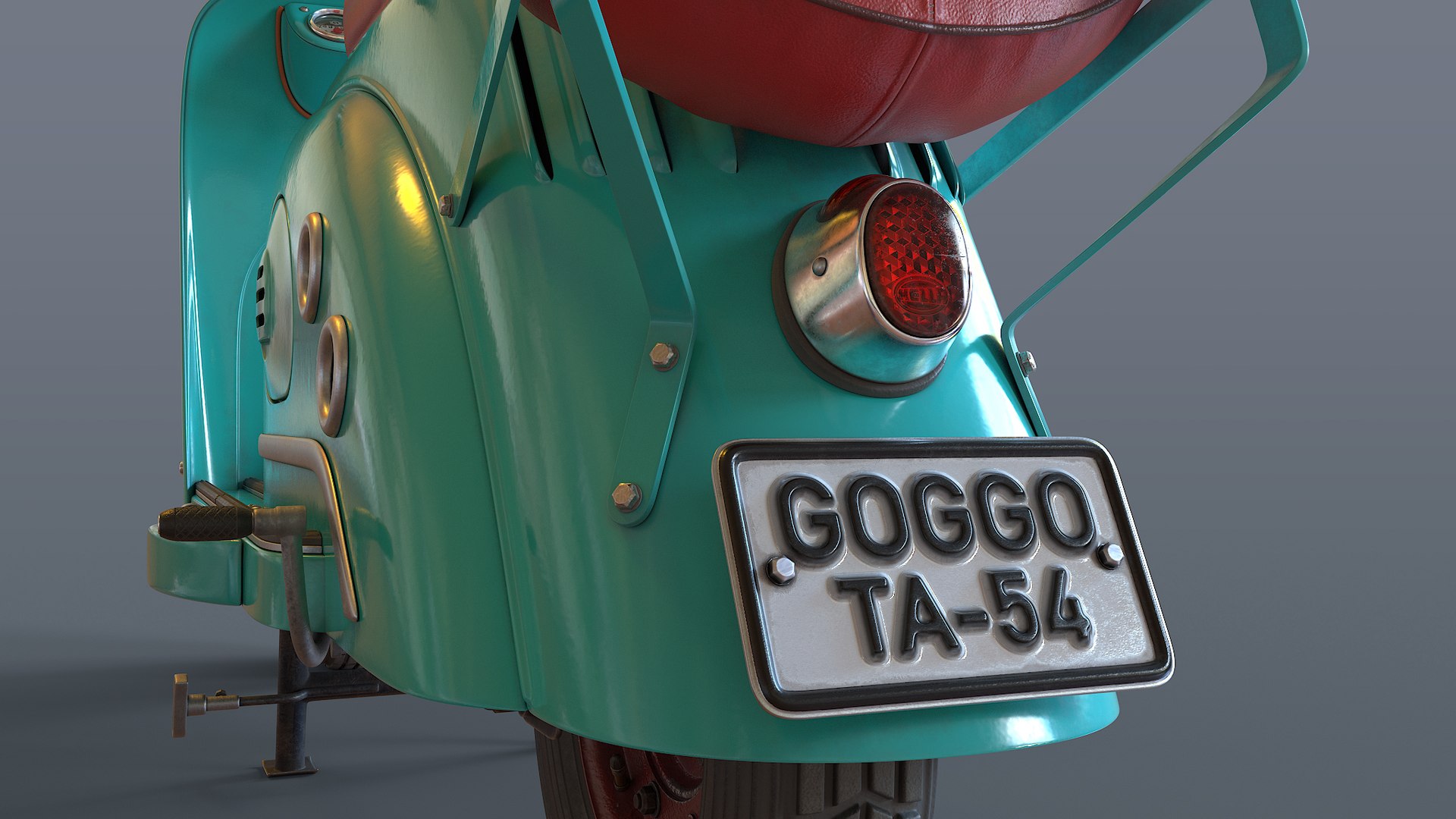Hans Glas Goggo-Roller - 1954 3D model - TurboSquid 1771139