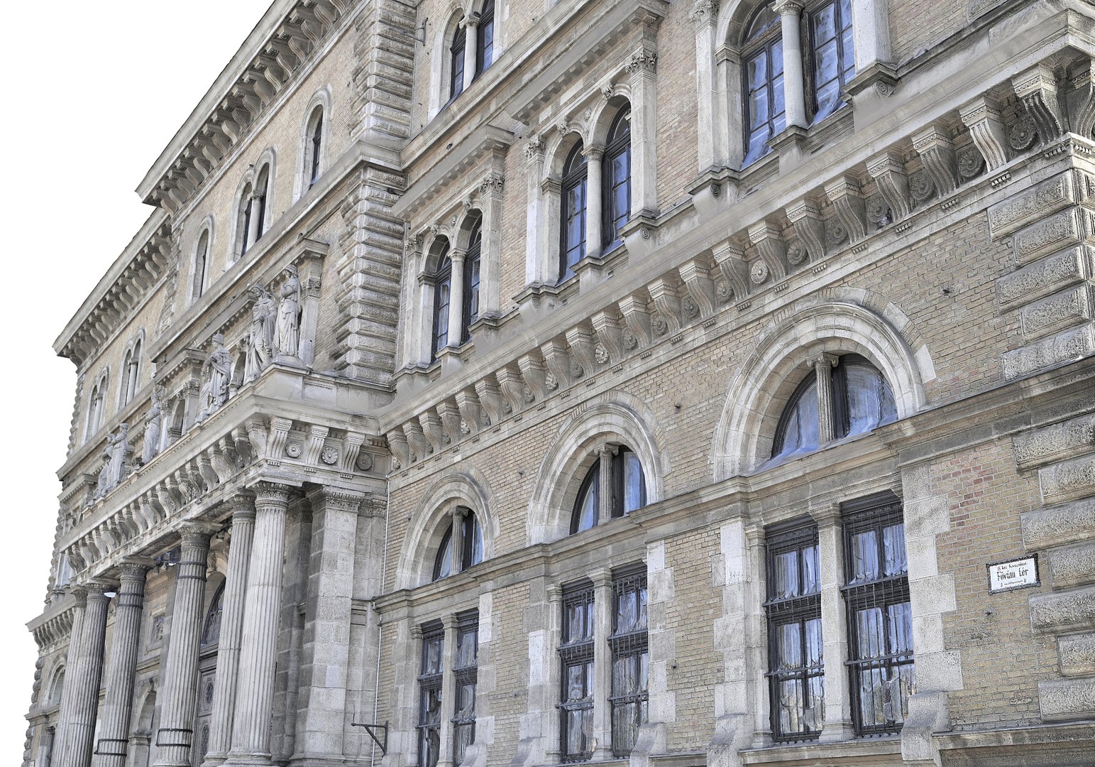 3D Palace Gate Facade Model - TurboSquid 1634250