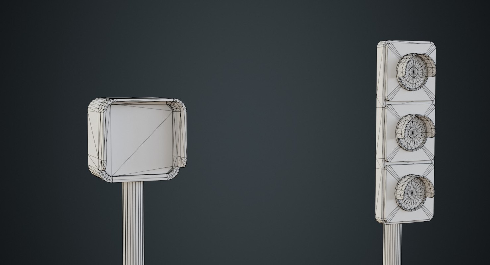 3D Stop Light 1d Model - TurboSquid 1390630