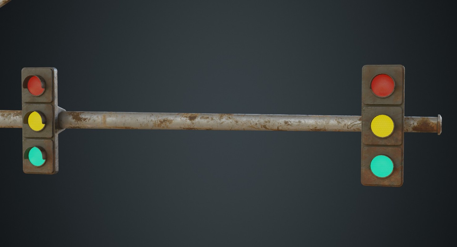 3D Stop Light 1d Model - TurboSquid 1390630