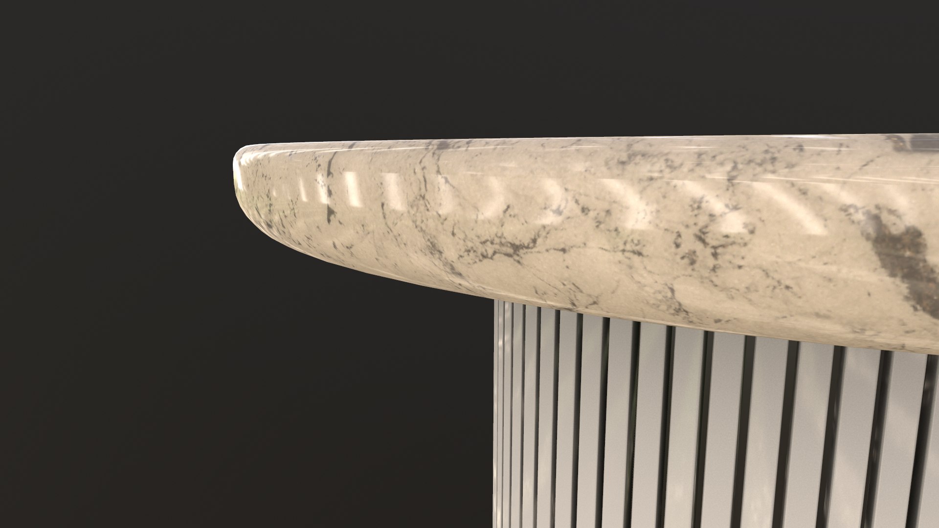 Lounge Table AR VR PBR 3D - TurboSquid 2030937