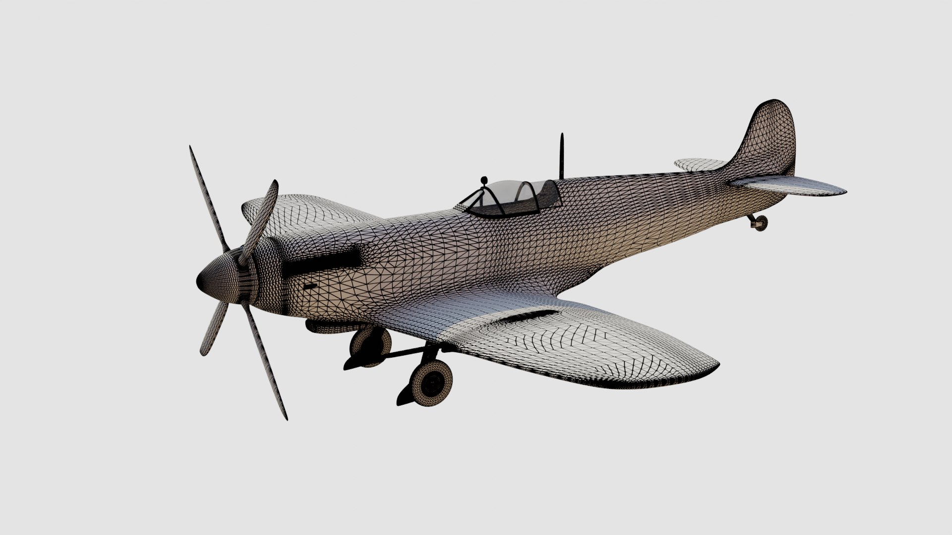 Spitfire 3D - TurboSquid 1909298