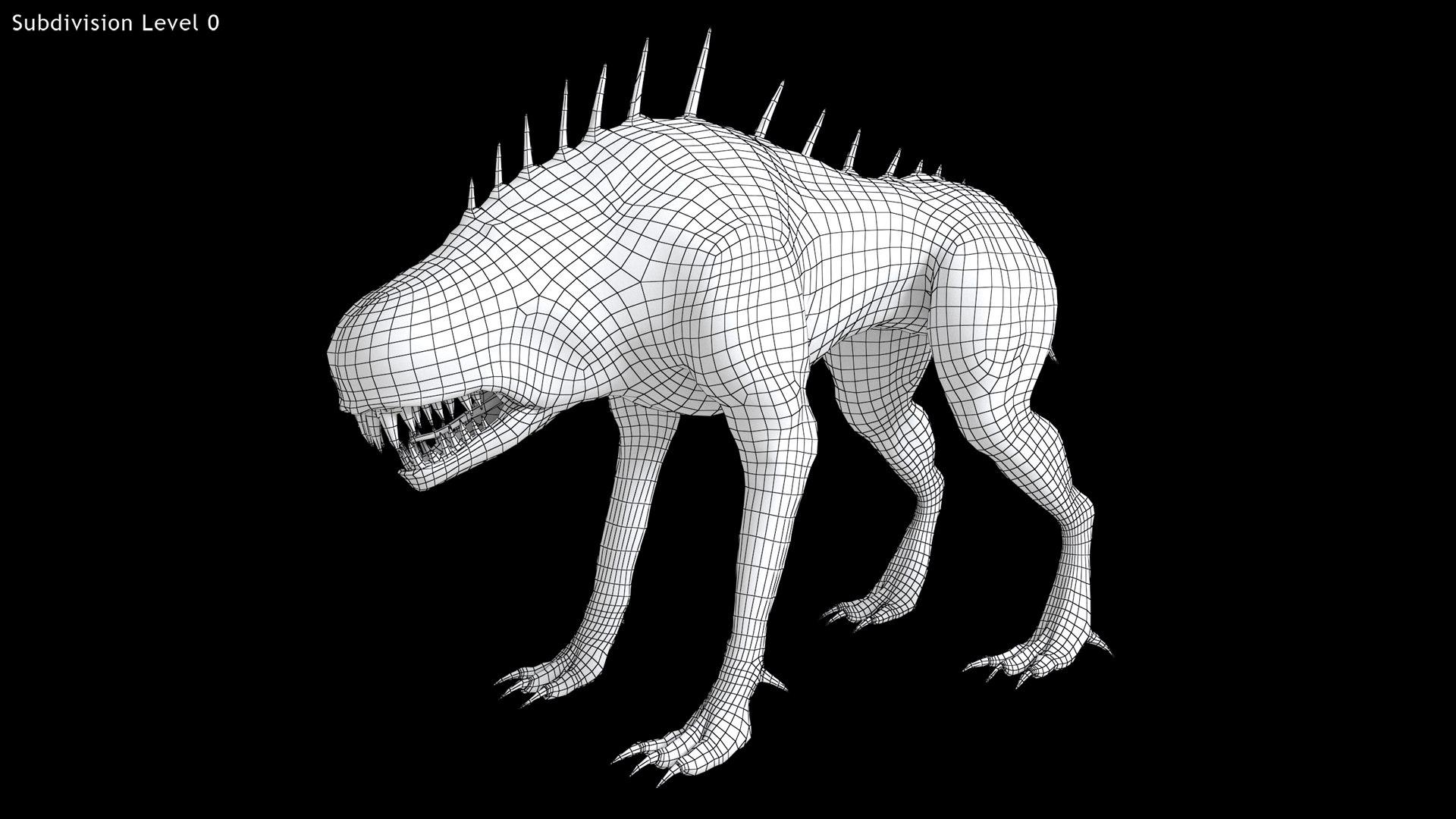 Dog Mutand 3D model - TurboSquid 2087666