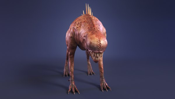 modelo 3d Perro Mutante - TurboSquid 2087666