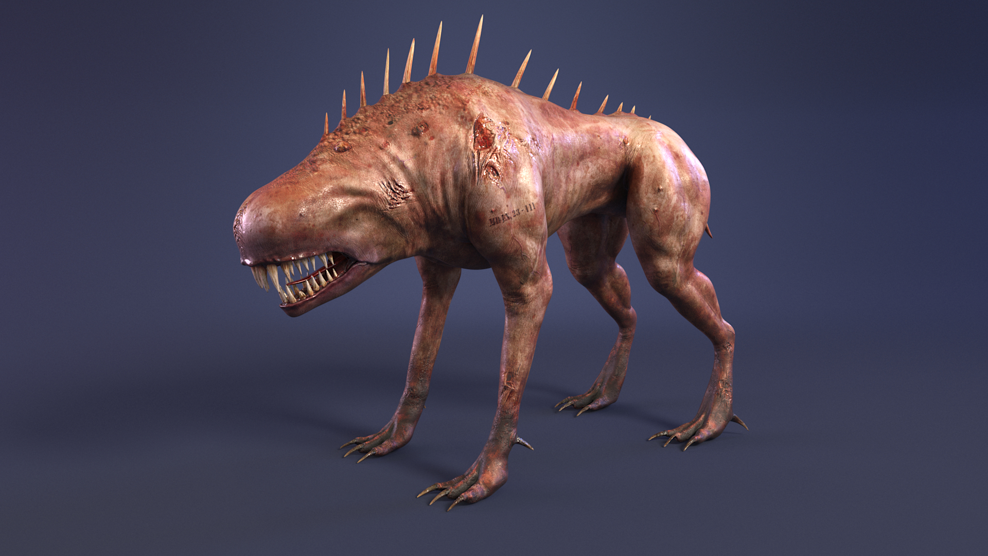 Dog Mutand 3D model - TurboSquid 2087666