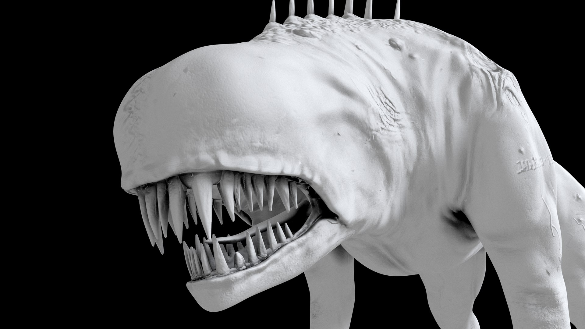 Dog Mutand 3D model - TurboSquid 2087666