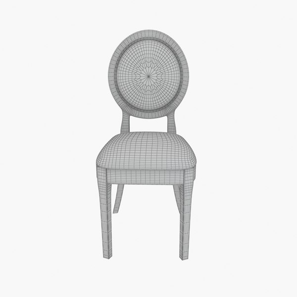 3d model sedit ducale chair design
