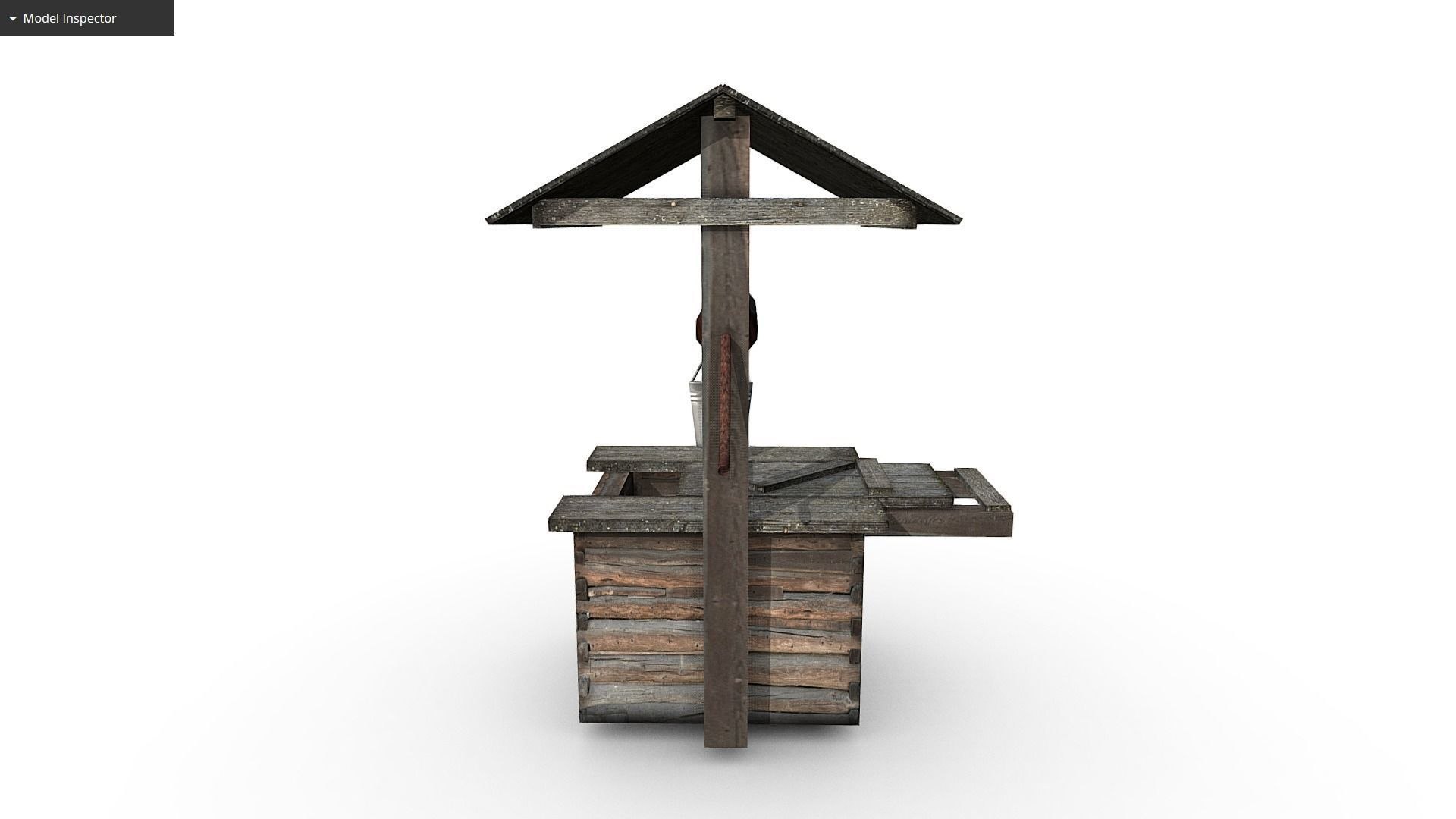 3D Well with water model - TurboSquid 1814812