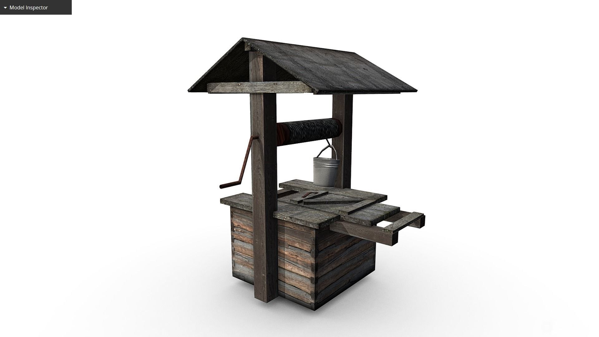 3D Well with water model - TurboSquid 1814812