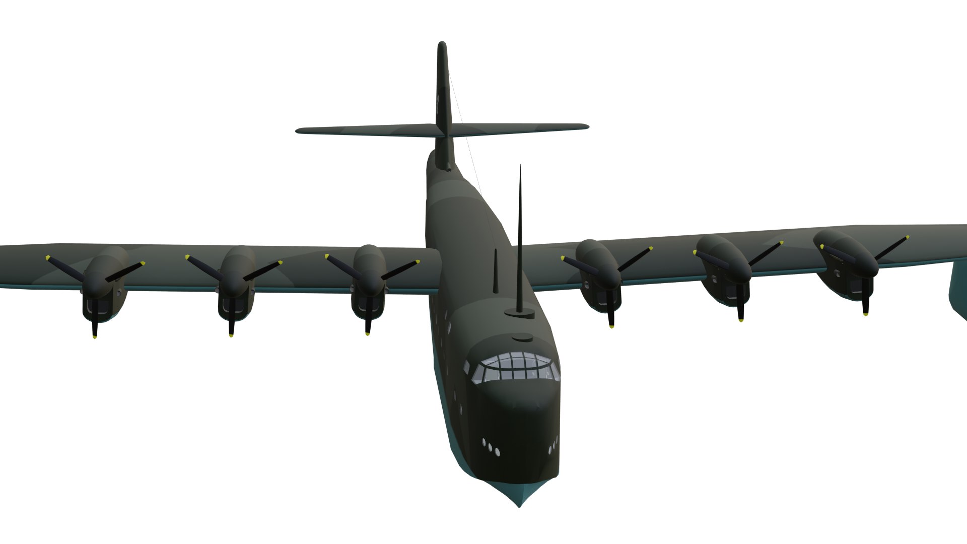 Blohm And Voss BV 238 3D Model - TurboSquid 2340427