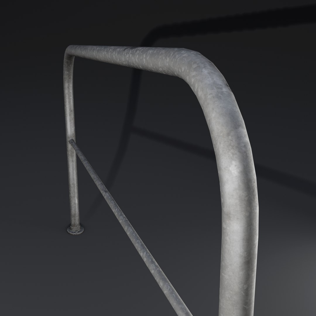 3D Realistic Railing Ready - - TurboSquid 1349306