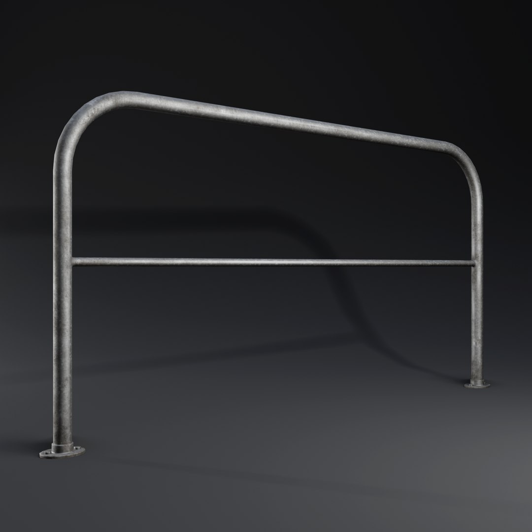 3D Realistic Railing Ready - - TurboSquid 1349306