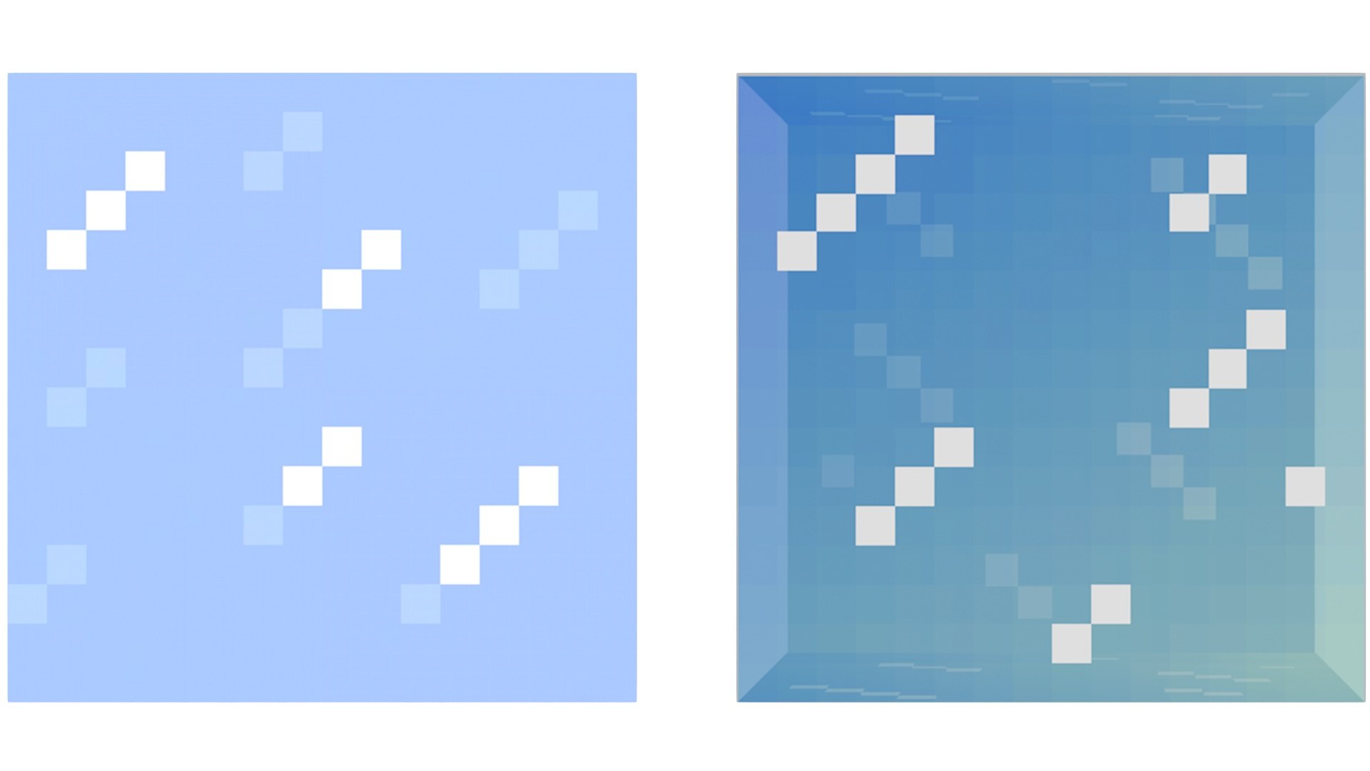 Minecraft Ice Blocks 3D Model - TurboSquid 2377373