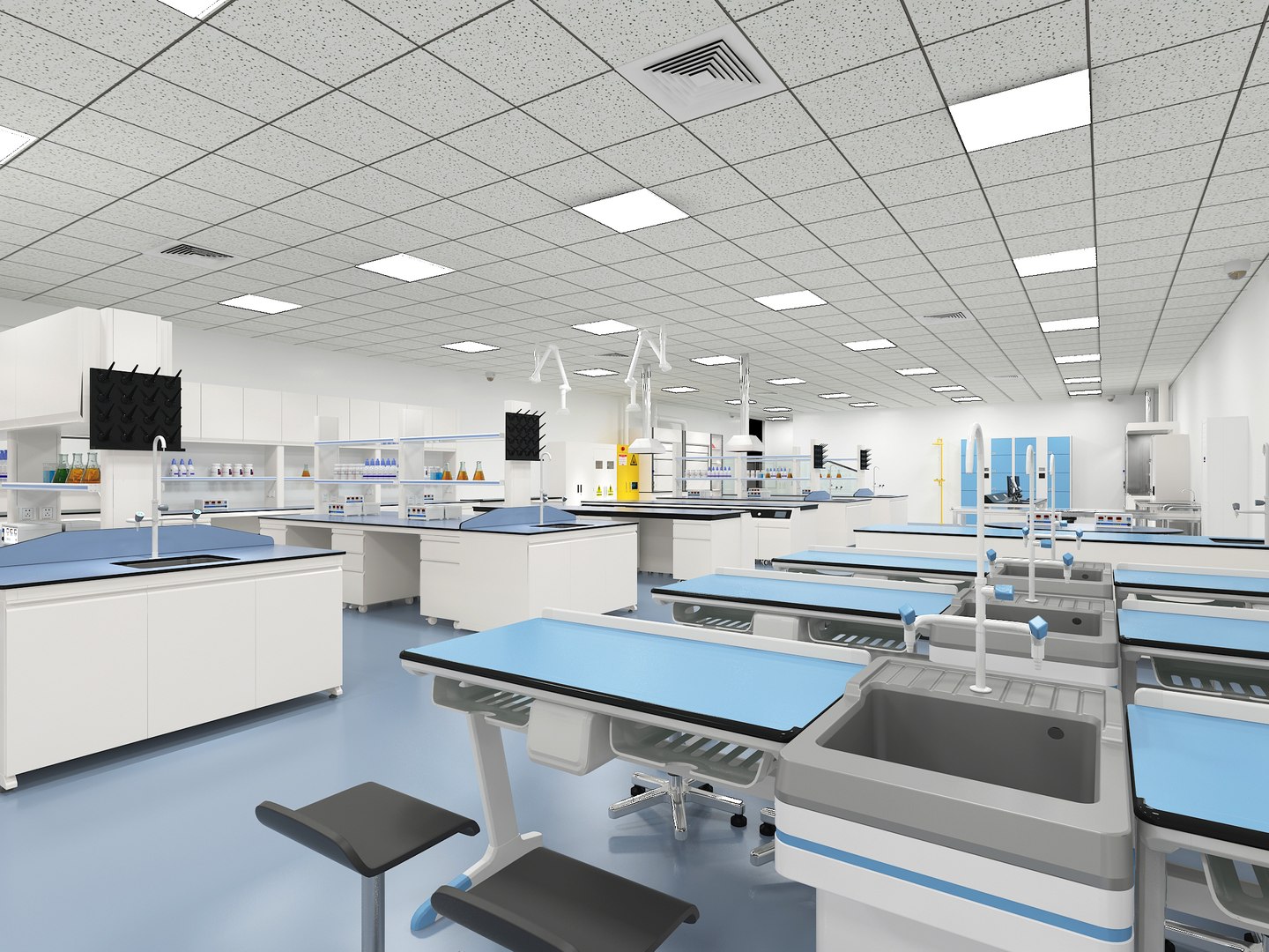 Laboratory 3D Model - TurboSquid 2392613