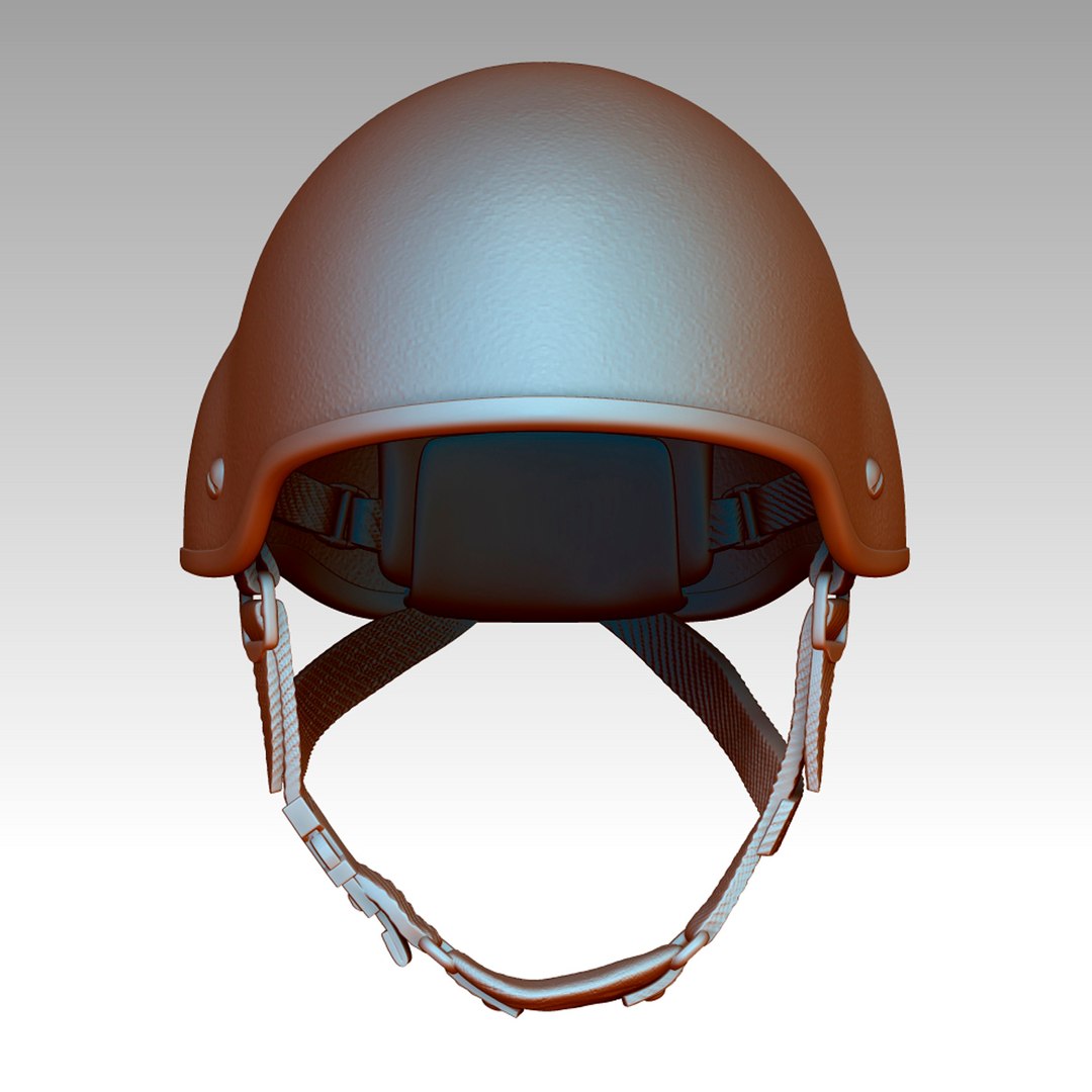 Zbrush Ac900 Kevlar Helmet 3d 3ds